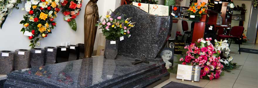 Articles funéraires pour les sépultures